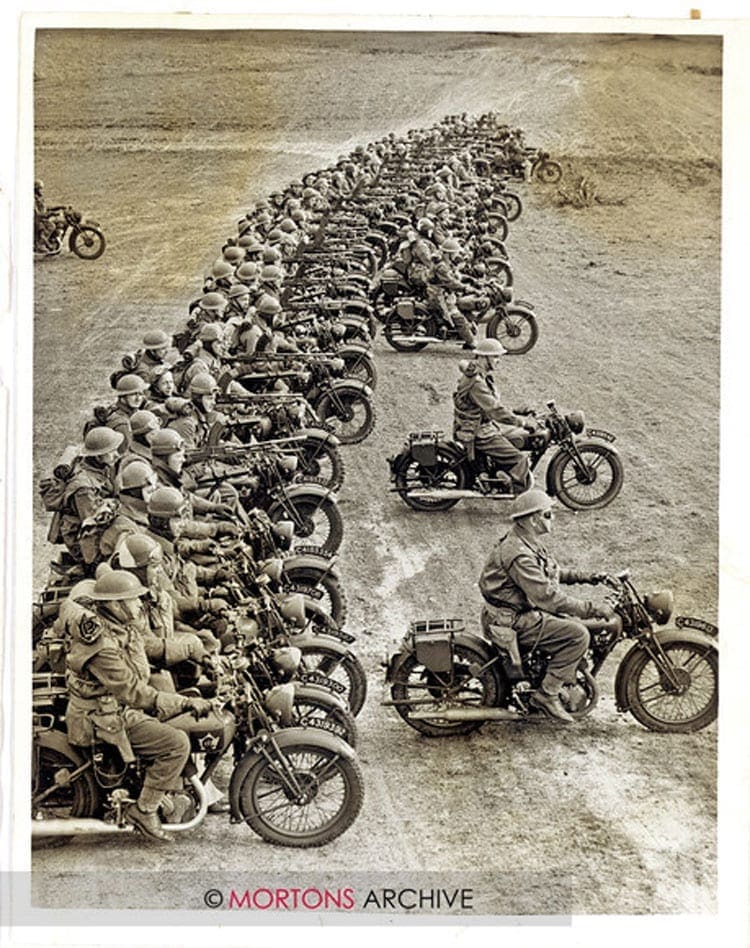 Mortons Archive: Military motorcycles in World War II | Classic Bike Hub