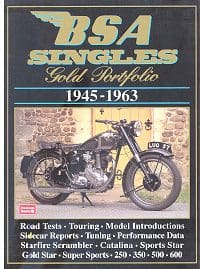 BSA Singles Gold Portfolio, 1945 to 1963 | Classic Bike Hub