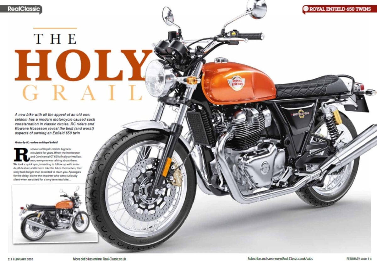 Royal Enfield Interceptor 650 | Classic Bike Hub