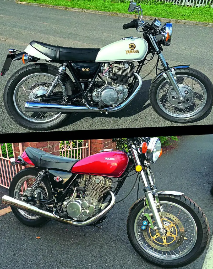 Show Us Yours: Ron’s Yamaha SR500s | Classic Bike Hub