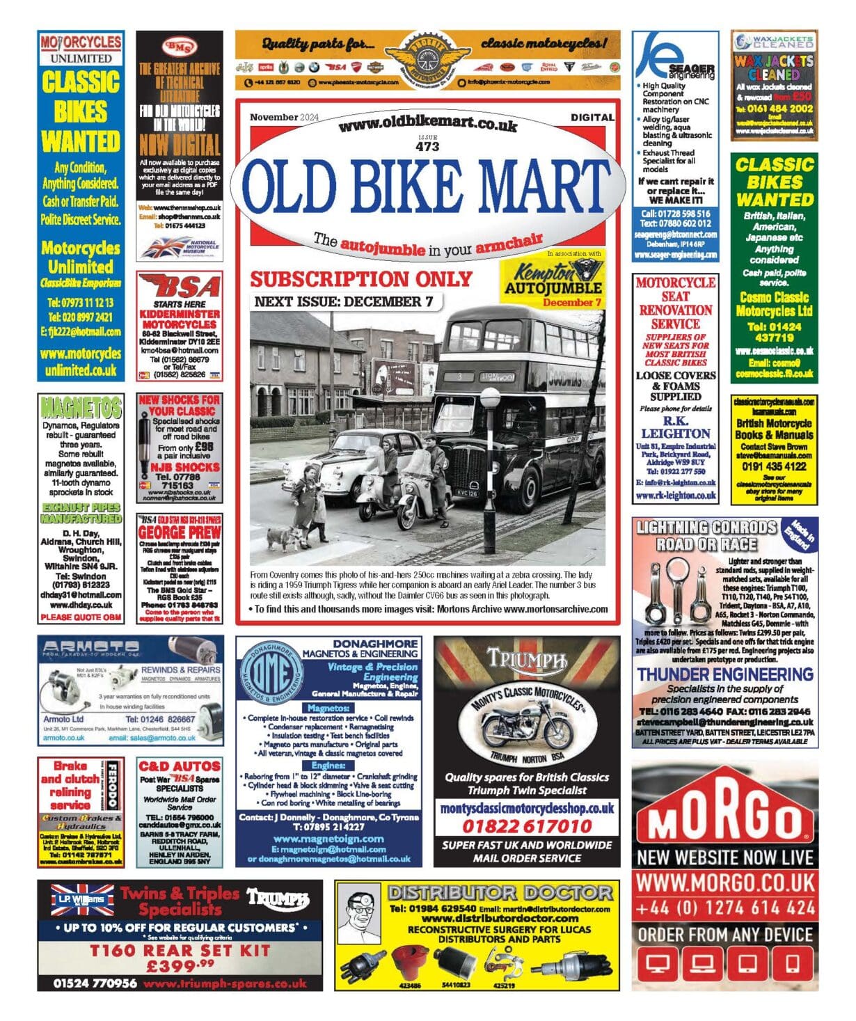 November 2024 | Classic Bike Hub